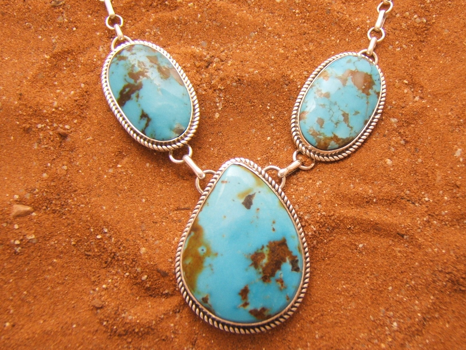 Collier en turquoise | Bijoux turquoise | Bijoux Navajo